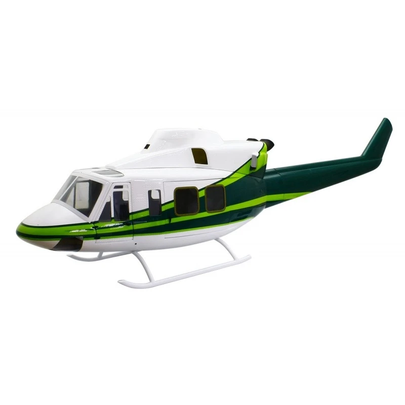 Tout neuf 👏 Heli-Scale Bell 412 Compactor Classe 800 "Blanc - Vert" 💯 ...